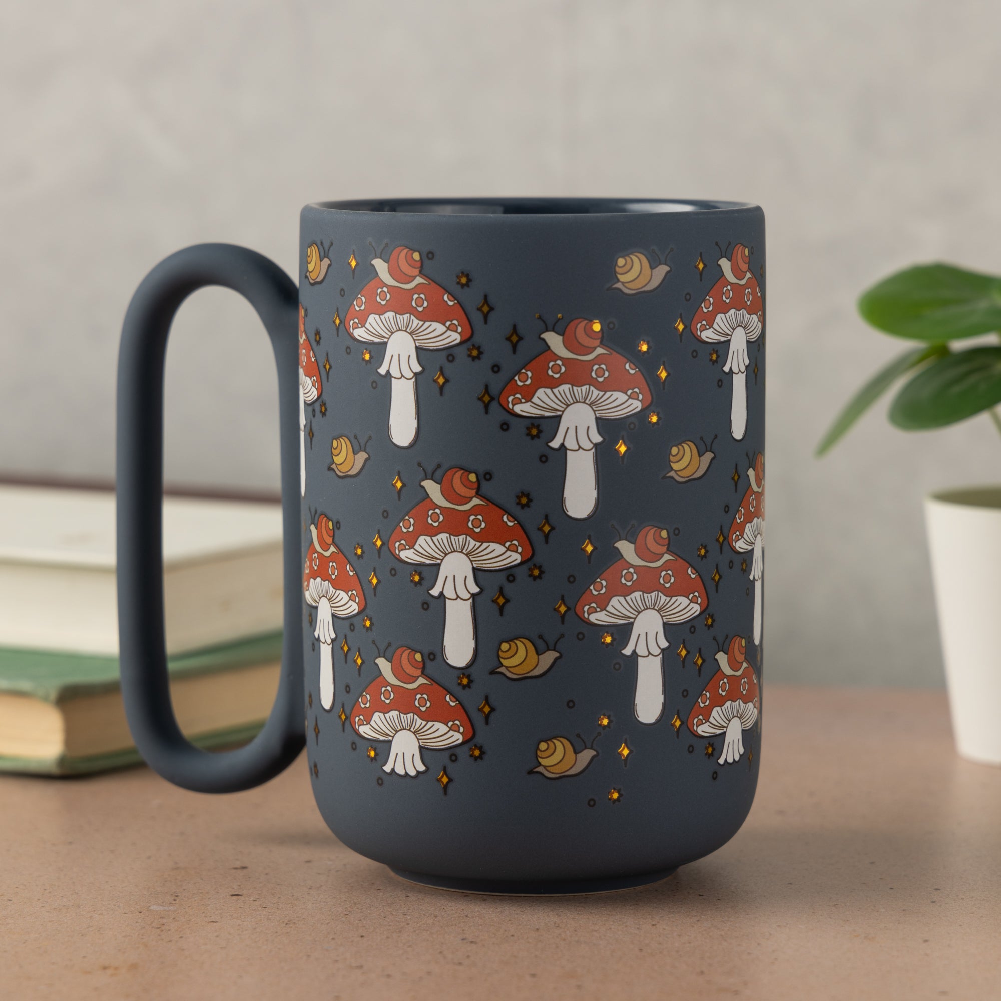 TT SOFT TOUCH MUSHROOM MUG – Thyme&Table