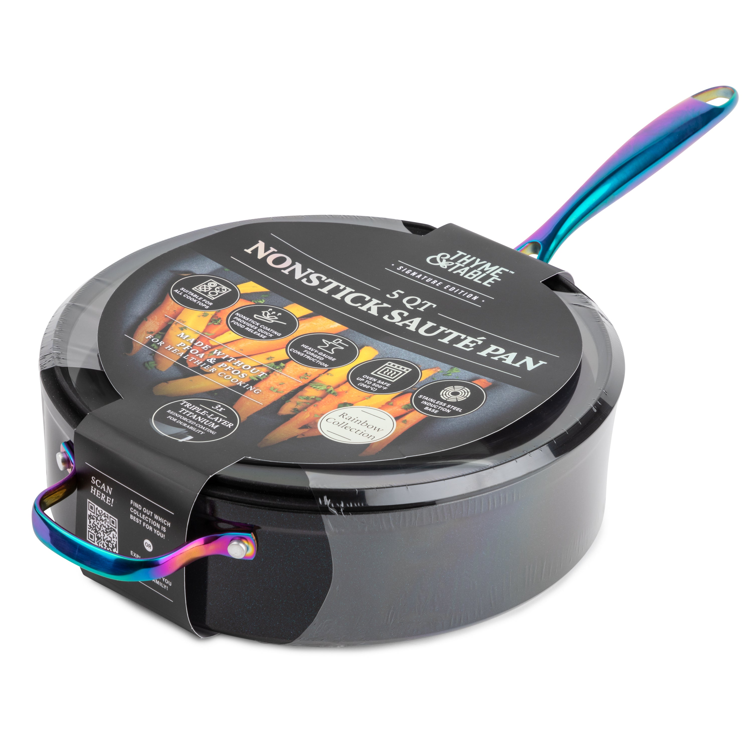 Sauté Pan Rainbow 5-Qt – Thyme&Table